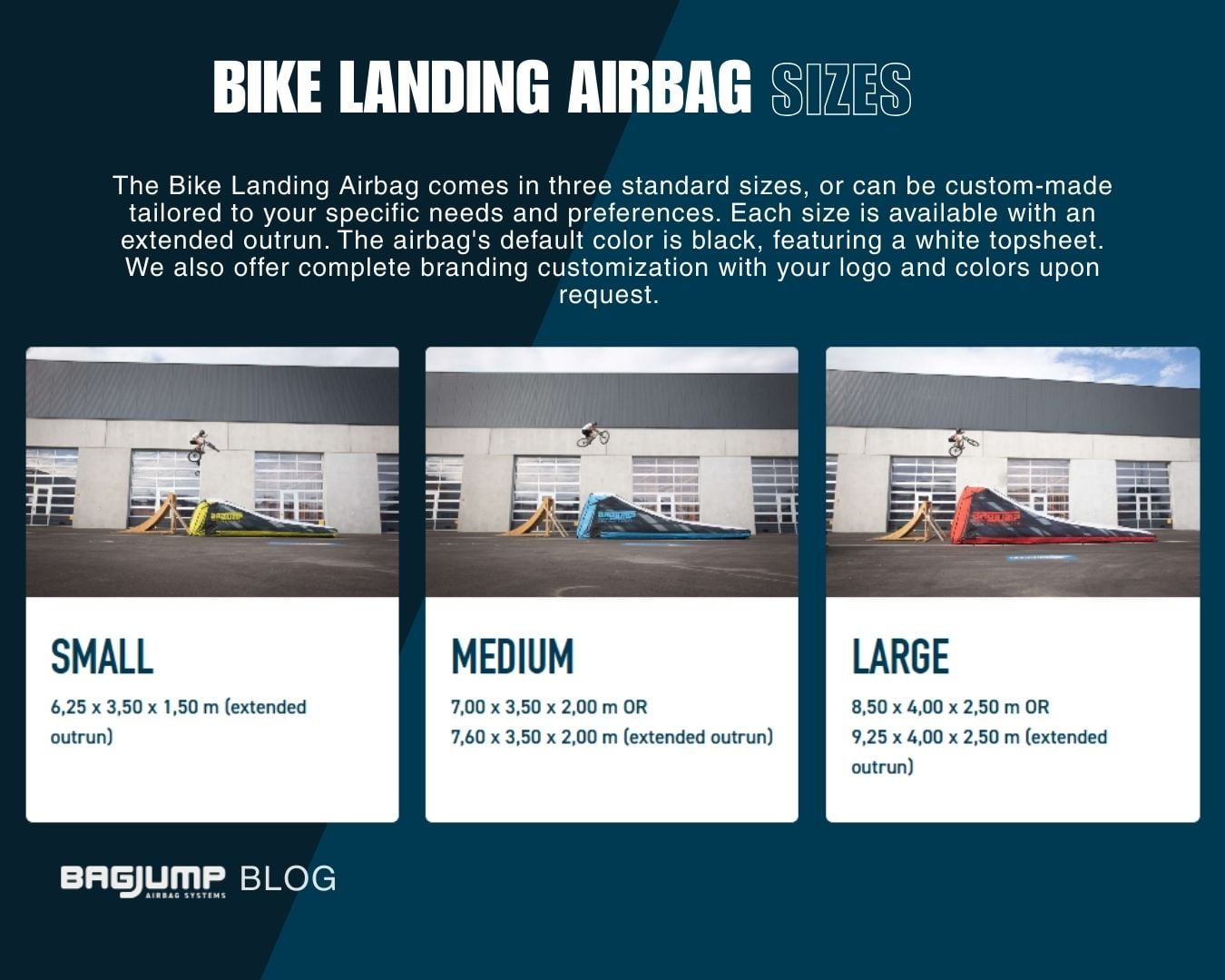 How to Choose the Best MTB and BMX Landing Airbag - BAGJUMP® Airbags