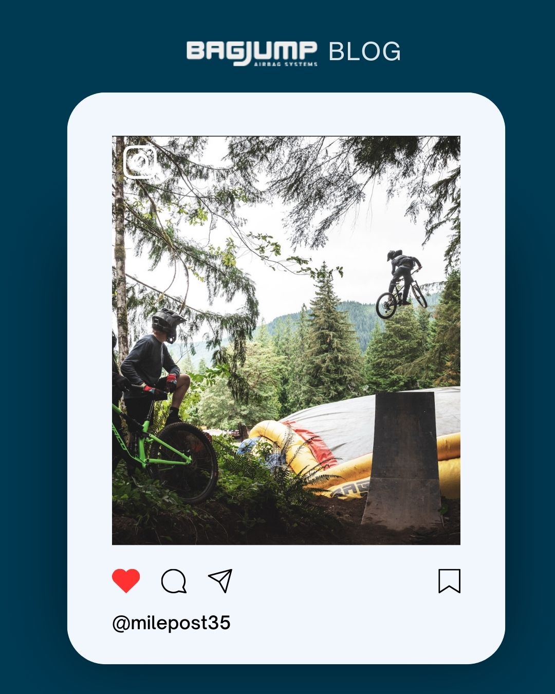 The Best Mountain Bike Parks in North America - BAGJUMP® Airbags